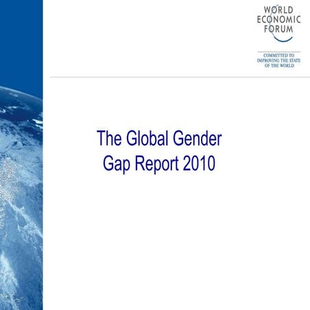 Global Gender Gap Report 2010 | PPT