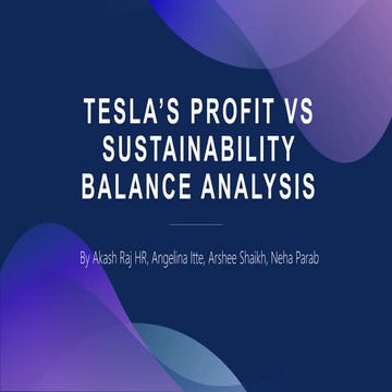 GGU_MBA_Context_of_Business_Tesla_Profit_Sustainability_Balance ...