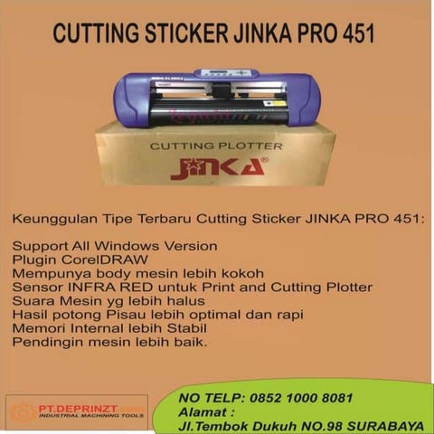 CUTTING STICKER JINKA PRO | PPT