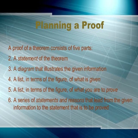 Writing Proof in Mathematics for Grade 9 | PPT