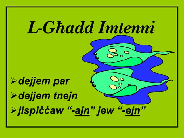 10 forom tal malti | PPTX