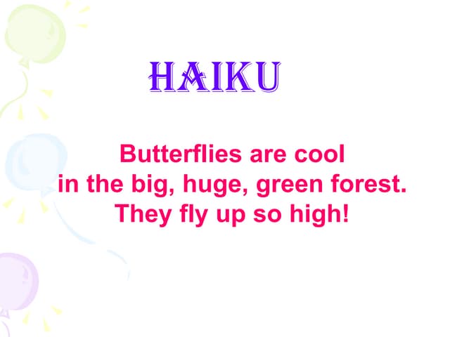 Haiku sa panahon ng hapon | PPTX
