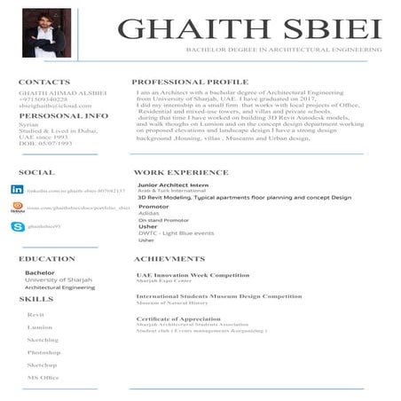 Ghaith sbiei cv | PDF