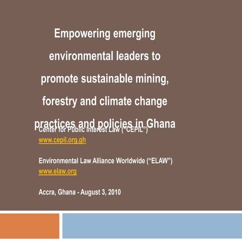 Ghana Fellowship Power Point Presentation.ppt