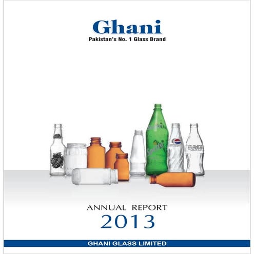 Ghani Glass Annual Report 2013 | PDF