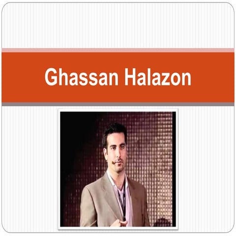 Ghassan halazon | PPTX