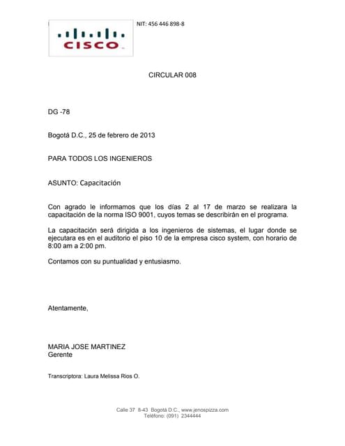 Circular externa 002 2012 | PDF