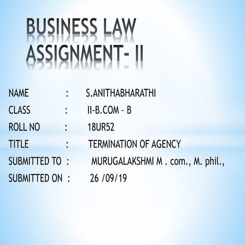 business law | PPT