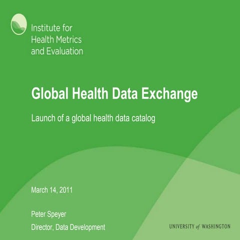 GHDx Launch | PPTX