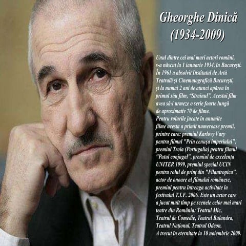 Gheorghe Dinica - Sunt vagabondul vietii mele | PPS