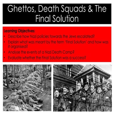 The Holocaust Notes | PPTX