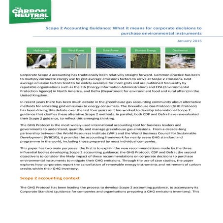Ghg protocol scope_2_guidance_jan15 | PDF