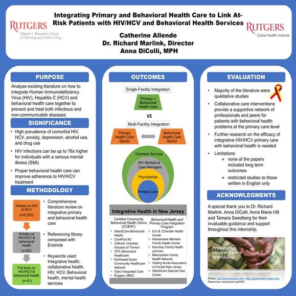 Rutgers Global Health Institute | PPT | Free Download