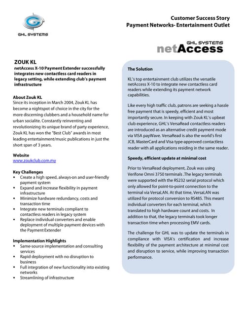 Net Access L 300 Factsheet | PDF