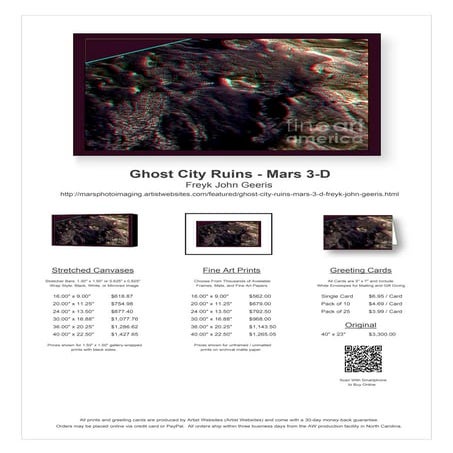Ghost City Ruins - Mars 3-D | PDF