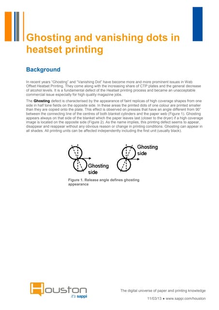 Printing technology : problems sheetfed offset | PPT