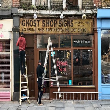 Ghost Shop Signs: Accidental Finds, Briefly Revealing Lost Shops by ...