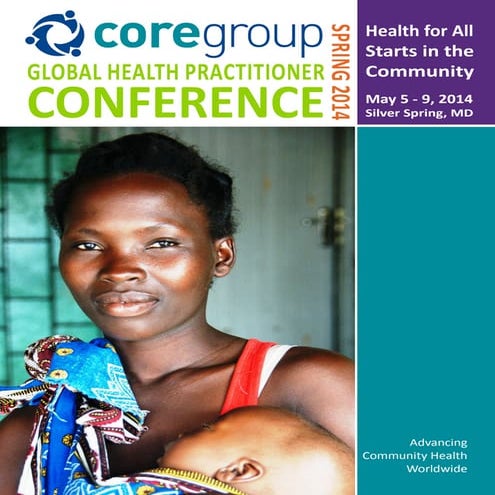 Spring 2014 Global Health Practitioner Conference Booklet | PDF