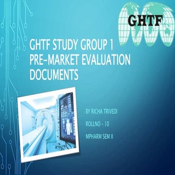 GHTF Group 1 | PPTX