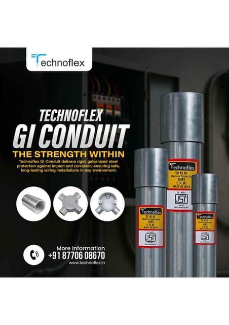 ⚡ Technoflex Electrical Conduit – Built Tough for Every Installation 🔧 ...