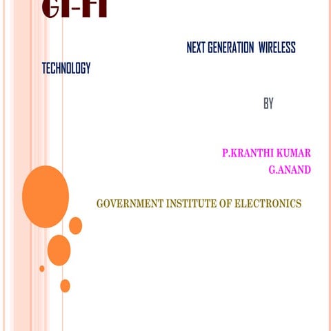 Gi fi 03 | PPT