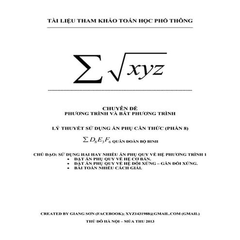 Giai pt vo-ti-dua-ve-hpt | PDF