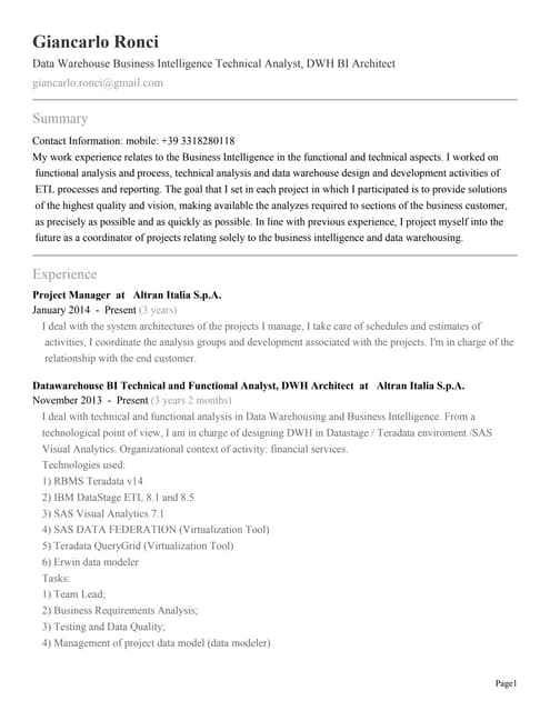 BLANCA KEOGH PLSQL Developer | PDF