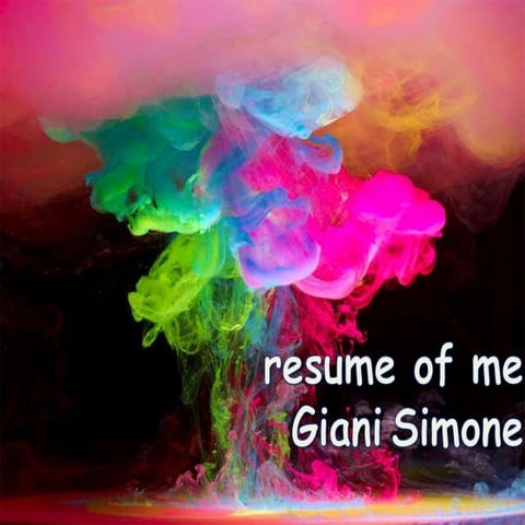 Giani Simone Visual Cv | PPT