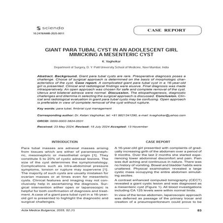 Post-laparoscopic cholecystectomy pancreatitis | PDF