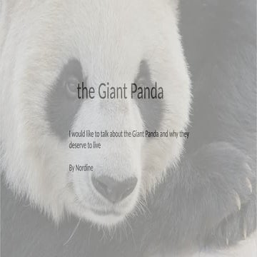 giant panda.pptxhhhhhhhhhhhhhhhhhhhhhhhh | PPTX