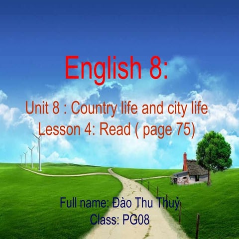 Why do you study english | PPT