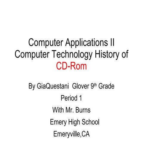 Gia questani m. glover device presentation on timeline | PPT