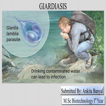Giardiasis | PPTX