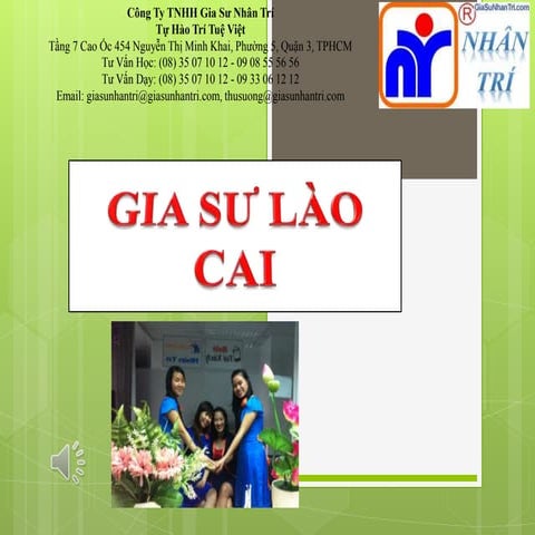 Gia sư lào cai | PPT