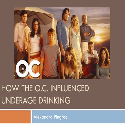 How The O.C. Influenced Underage Drinking | PPTX