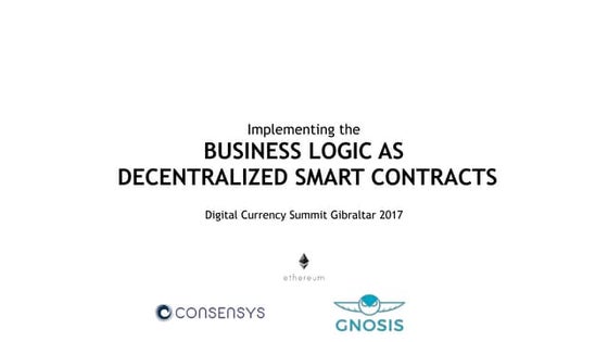 Introduction To Blockchain And Smart Contracts Pptx Programming Languages Computing