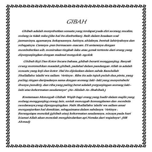 Gibah | DOCX