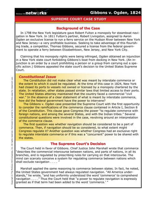 Three Landmark Court Cases | DOC