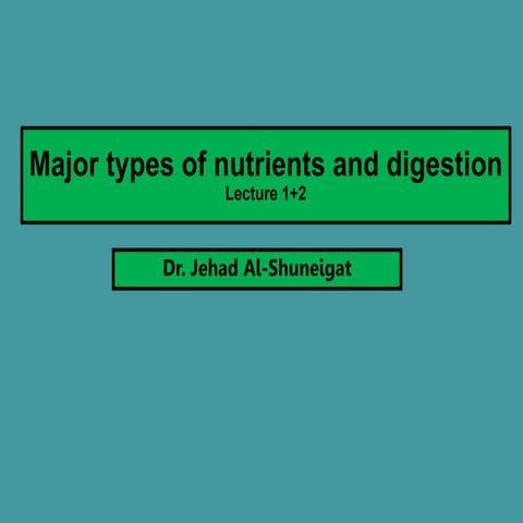 gi bio 1+2.ppt.pptx | Nutrition | Healthy Living
