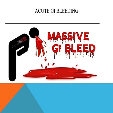 Gastroinestinal disordrer and its massive bleeding | PDF