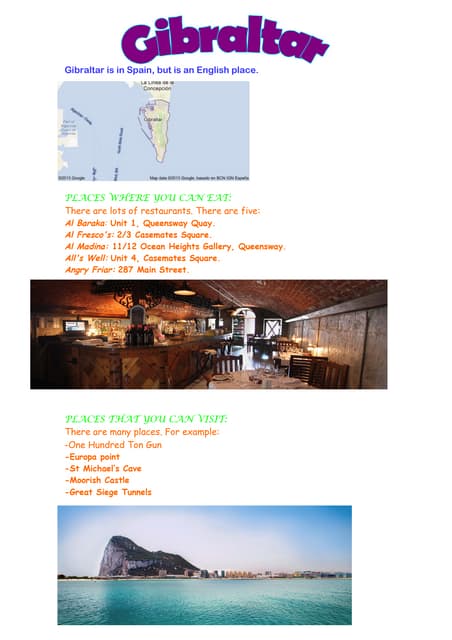 Gibraltar. ramón | DOC | Europe Travel | Travel Locations