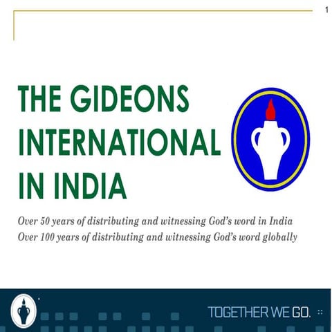 Gideons International Logo
