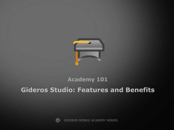 Gideros Mobile presentations