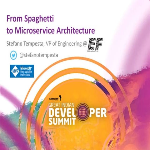 From Spaghetti to Microservices Architecture | PPTX | Cloud Computing ...
