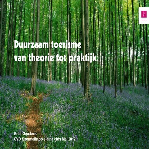 Geografie van het toerisme | PPTX