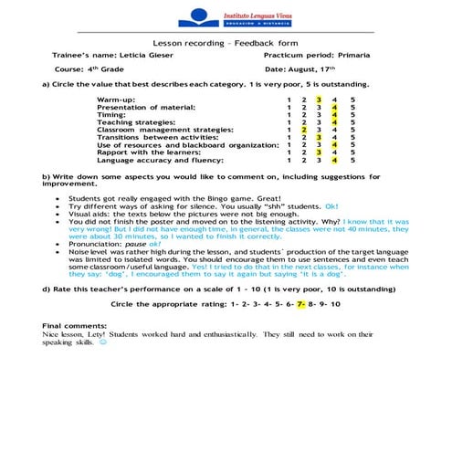 Benchmark Writing Assessment | PPTX