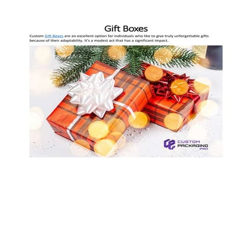 Gift Boxes | DOCX