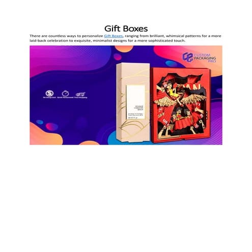 Gift Boxes | DOCX