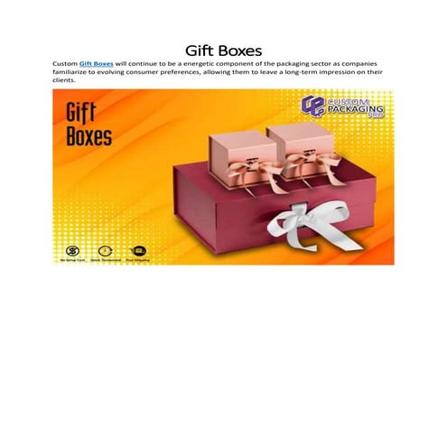 Gift Boxes | PDF