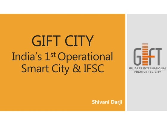 GIFT City | PDF | Telecommunications Industry | Industries